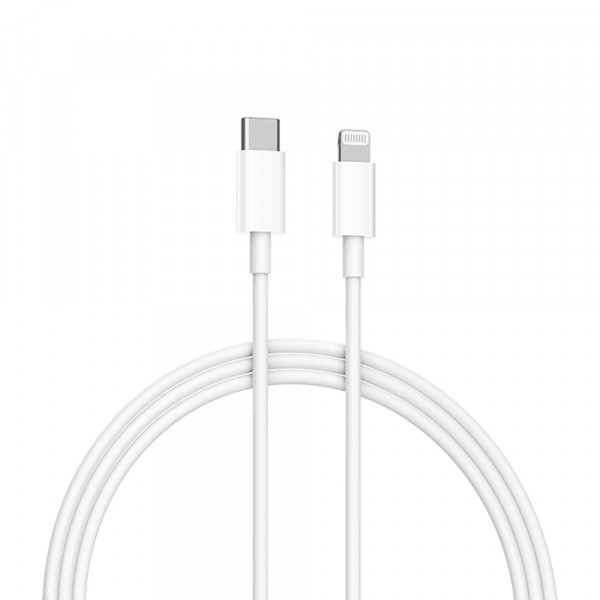 USB data kabl Xiaomi Type-C na Lightning 1m white FULL ORG (BHR4421GL)