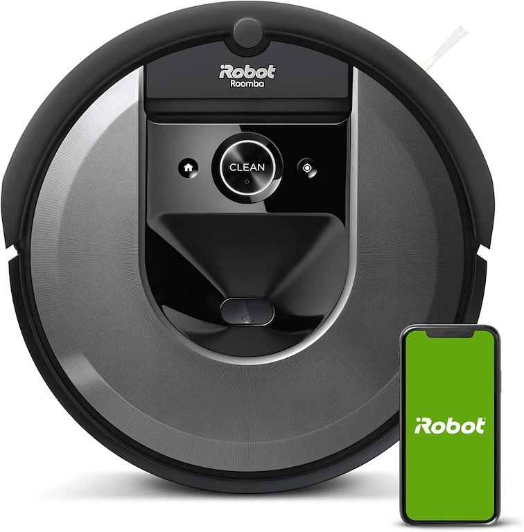 iRobot Roomba i7156 Robot usisivač, Dirt Detect, Sivi