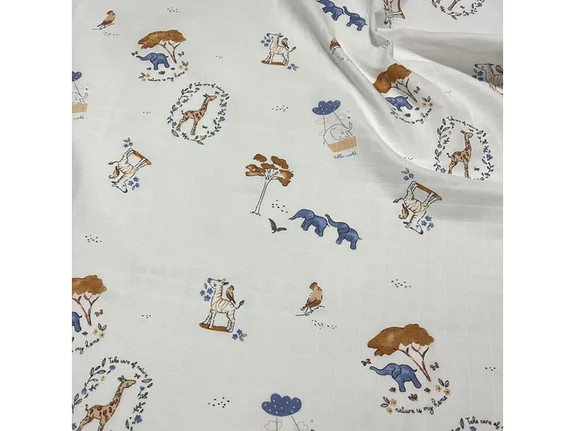 Bambino kutak Muslin pelena 75 x 75