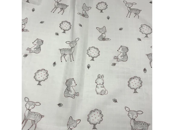 Bambino kutak Muslin pelena 75 x 75