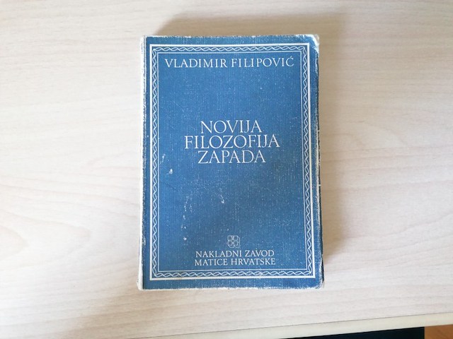 Novija filozofija zapada, Vladimir Filipović