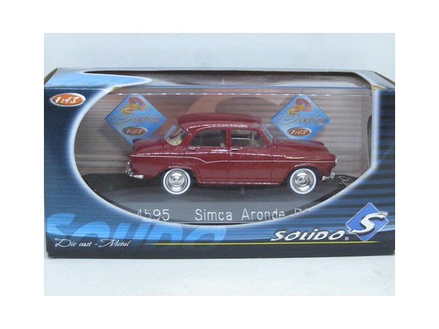 1:43 solido simca aronde P60