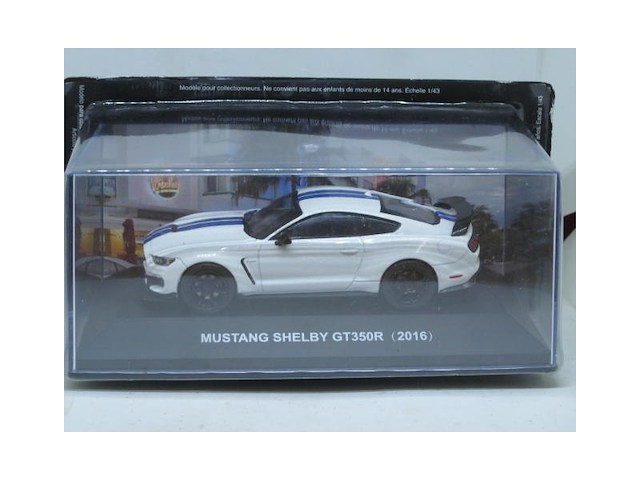 1:43 altaya ford mustang shelby GT350R