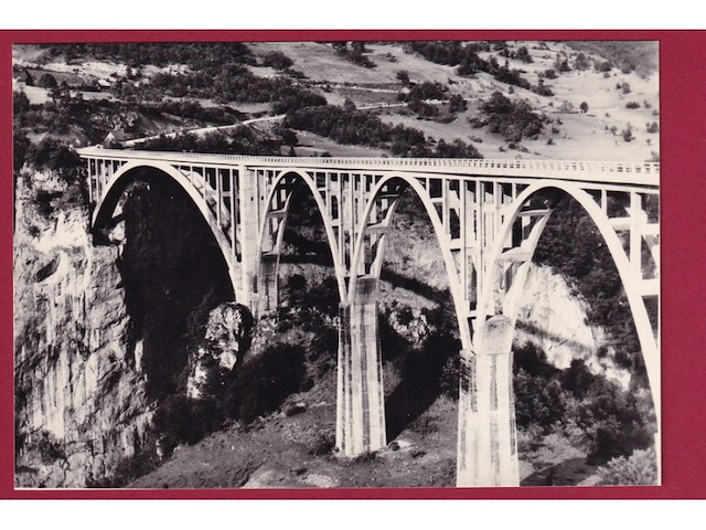 Most na Đurđevica Tare Crna Gora 1960