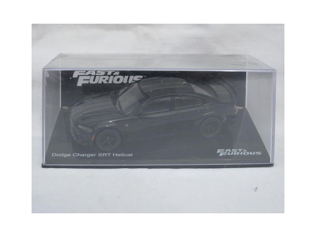 1:43 altaya FF dodge charger SRT hellcat