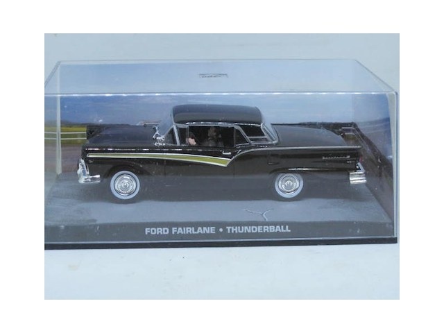 1:43 altaya 007 ford fairlane