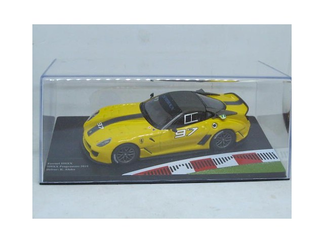 1:43 altaya ferrari 599XX