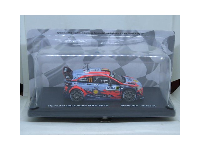 1:43 altaya hyundai i20 WRC