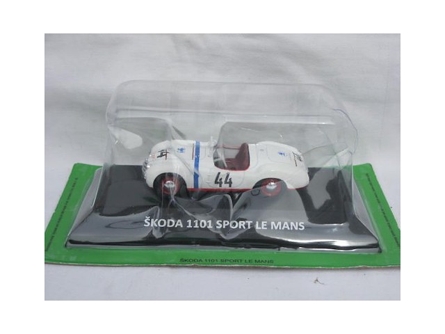 1:43 DeAgostini škoda 1101 sport le mans