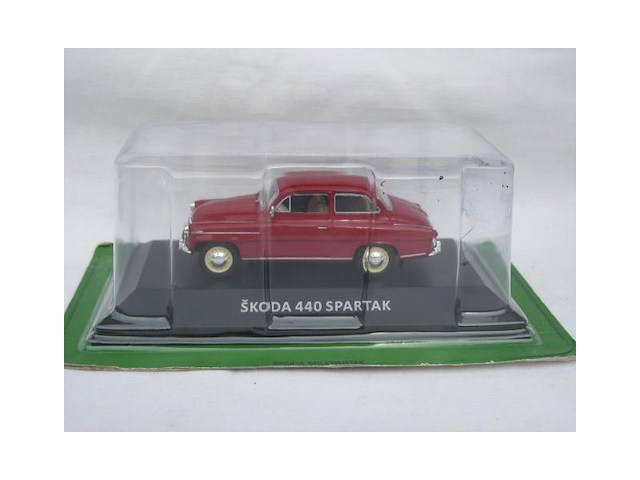 1:43 DeAgostini škoda 440 spartak