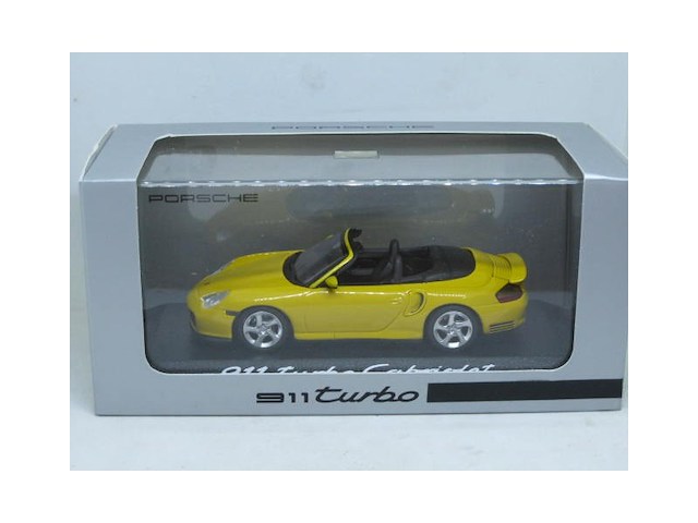 1:43 minichamps porsche 911 cabriolet turbo