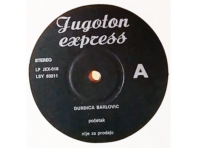 intervju 2LP: ĐURĐICA / TOMISLAV - Jugoton Express 1984