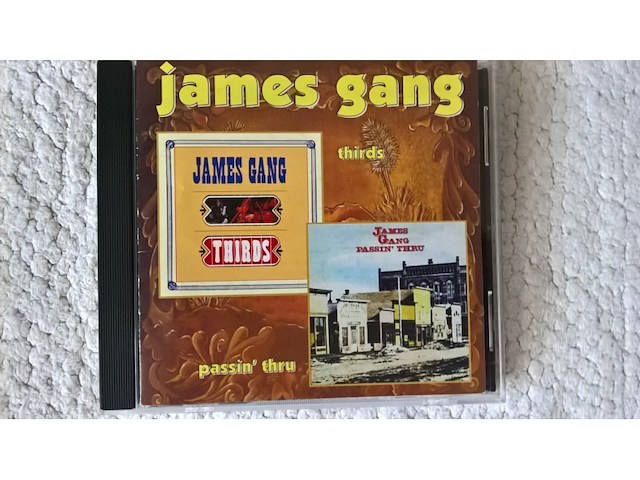 James Gang - Thirds + Passin Thru  (2LP on 1CD)