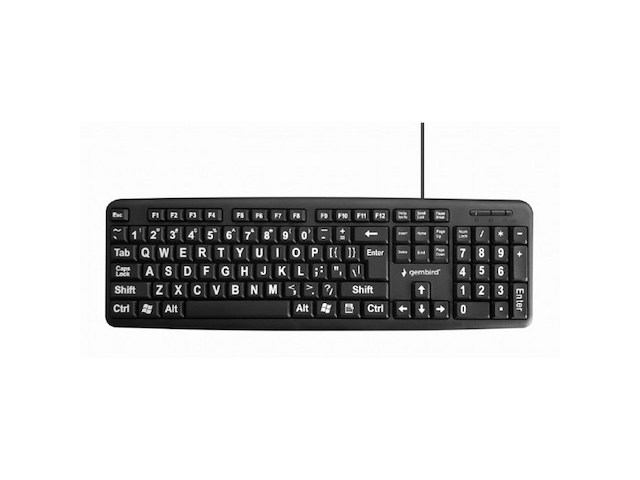 KB-US-103 Standardna tastatura sa VELIKIM slovima US