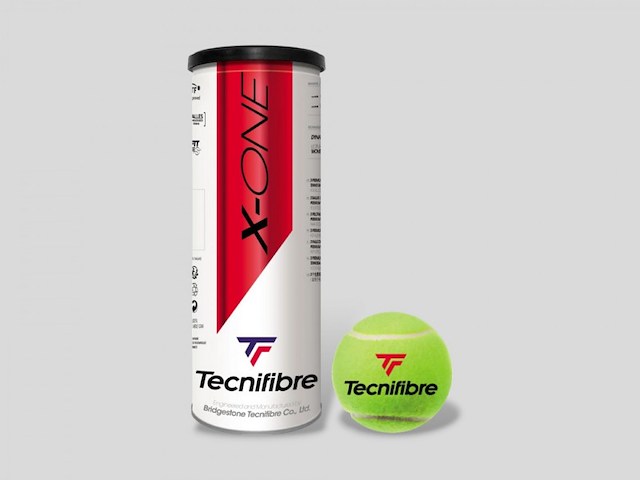 Tecnifibre X-One set 4 loptice tenis SPORTLINE