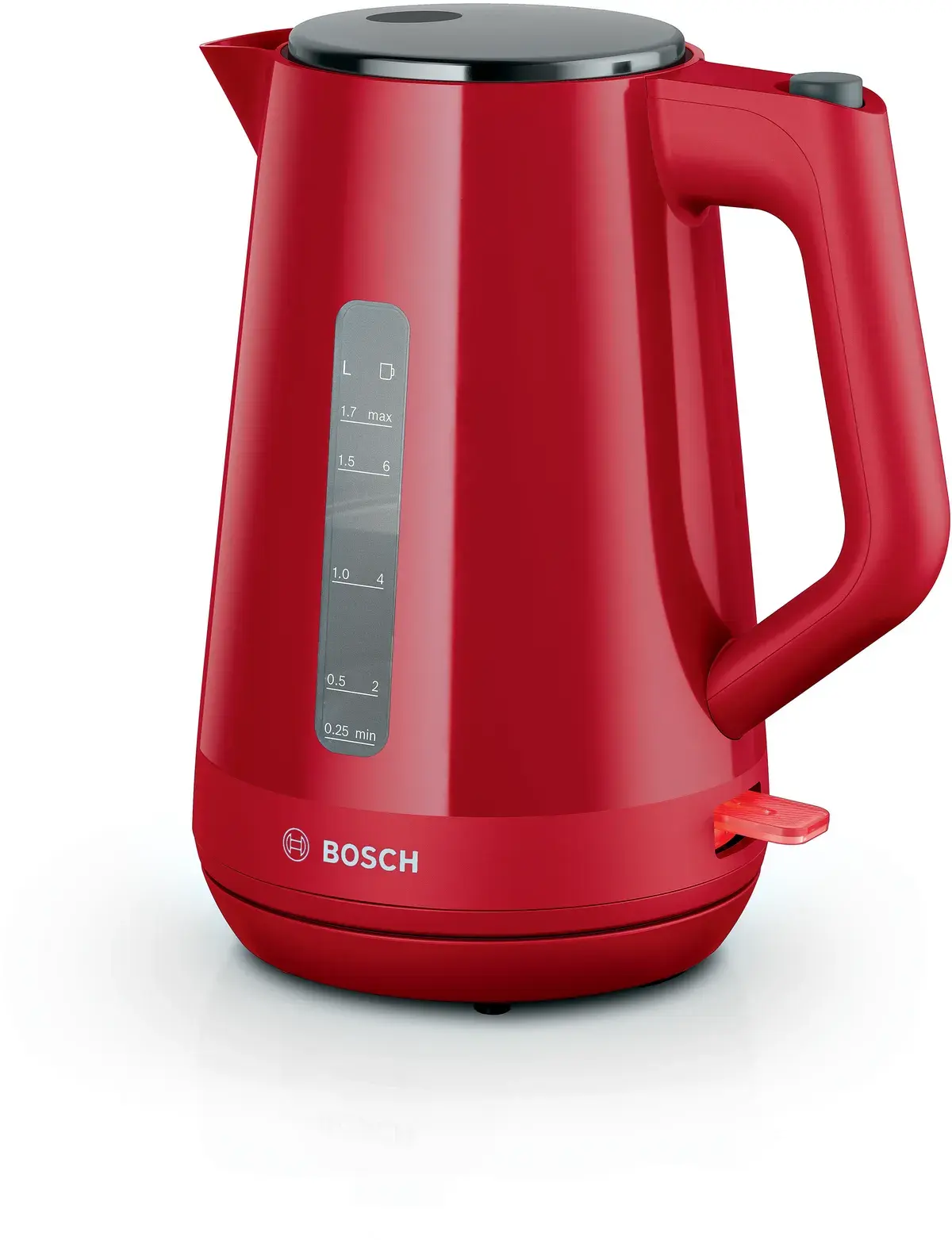 Bosch TWK1M124 Kuvalo za vodu, 1.7l, 2400W, Crveno