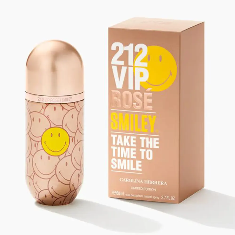 Carolina Herrera Ženski parfem 212 VIP Rose Smiley, 80 ml