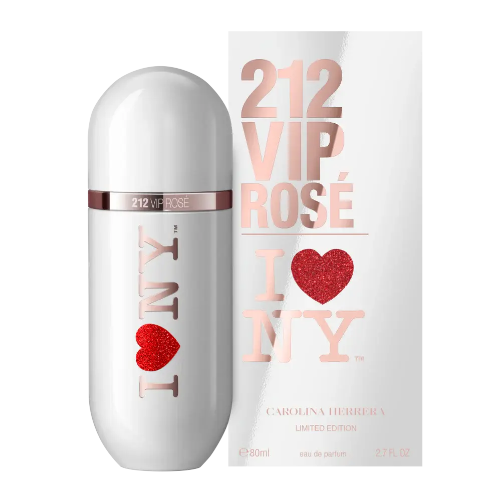 Carolina Herrera Ženski parfem 212 VIP Rose I love NY, 80 ml