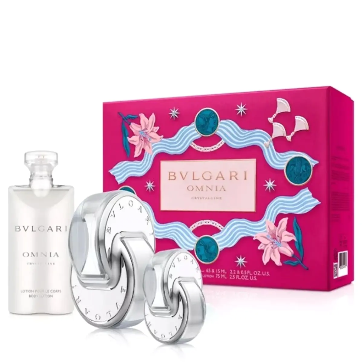 BVLGARI Ženski pokon set Omnia Crystalline EDT 65ml + mini 15ml + losion za telo 75ml