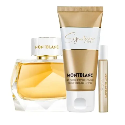 Montblanc Parfemski set Signature Absolu, Edp 90 ml + mini 7.5 ml + gel za tuširanje 100 ml