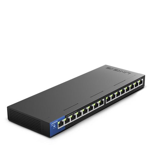 LINKSYS LGS116-EU 16-portni gigabitni switch za poslovni stoni računar