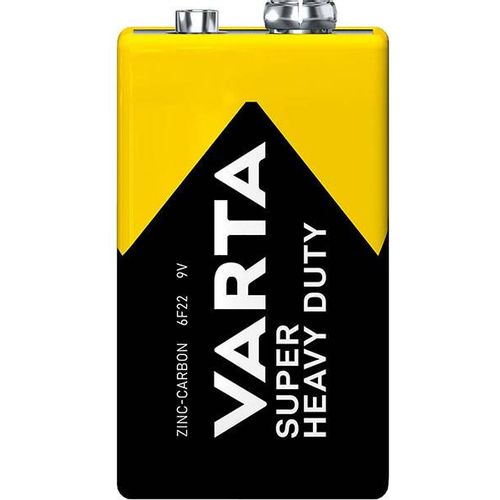 VARTA Superlife 9V SUPER HEAVY DUTY 6F22, Cink-karbon baterije, Pakovanje 1kom