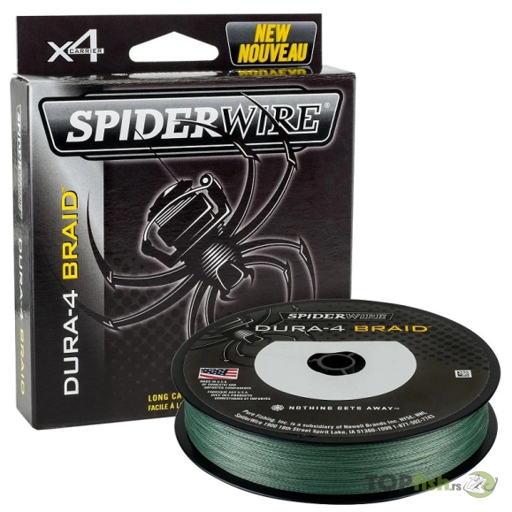 Spiderwire struna Dura 4 Moss Green 150m