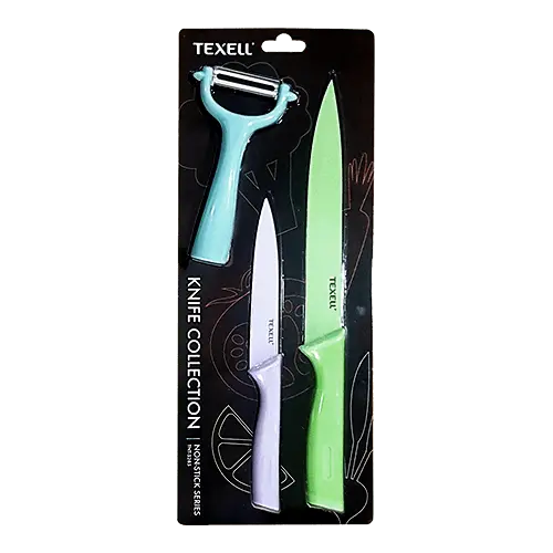TEXELL Set 2 noža i ljuštač TNT-S285
