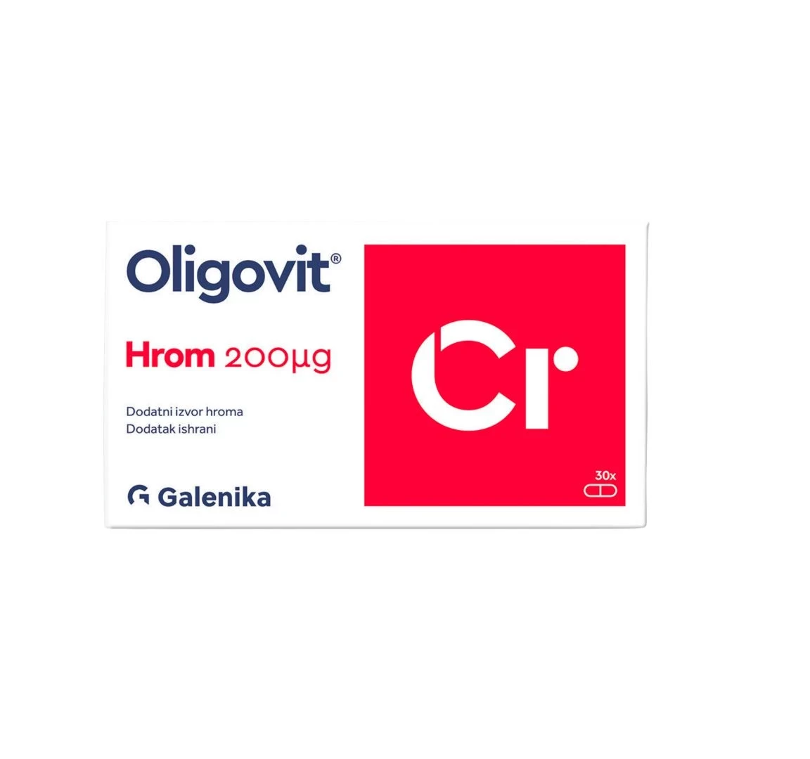 Oligogal Cr 200 μg 30 kapsula Galenika