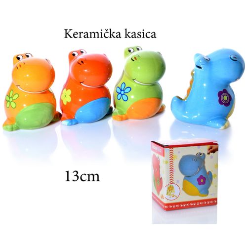 Keramička kasica Nilski konjić 13cm