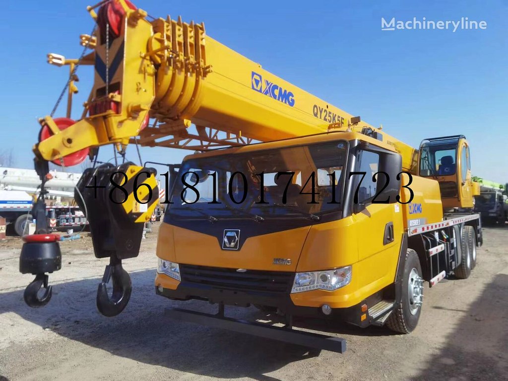 XCMG XCMG QY25K5F 25 ton used mobile truck crane on sale pokretna dizalica