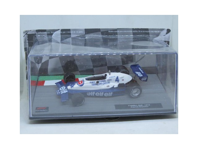 1:43 altaya F1 tyrell 008