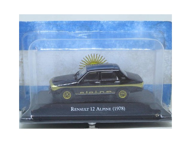 1:43 DeAgostini renault 12 alpine