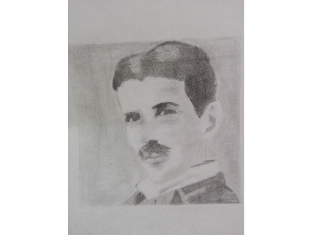 Crtež `Nikola Tesla`