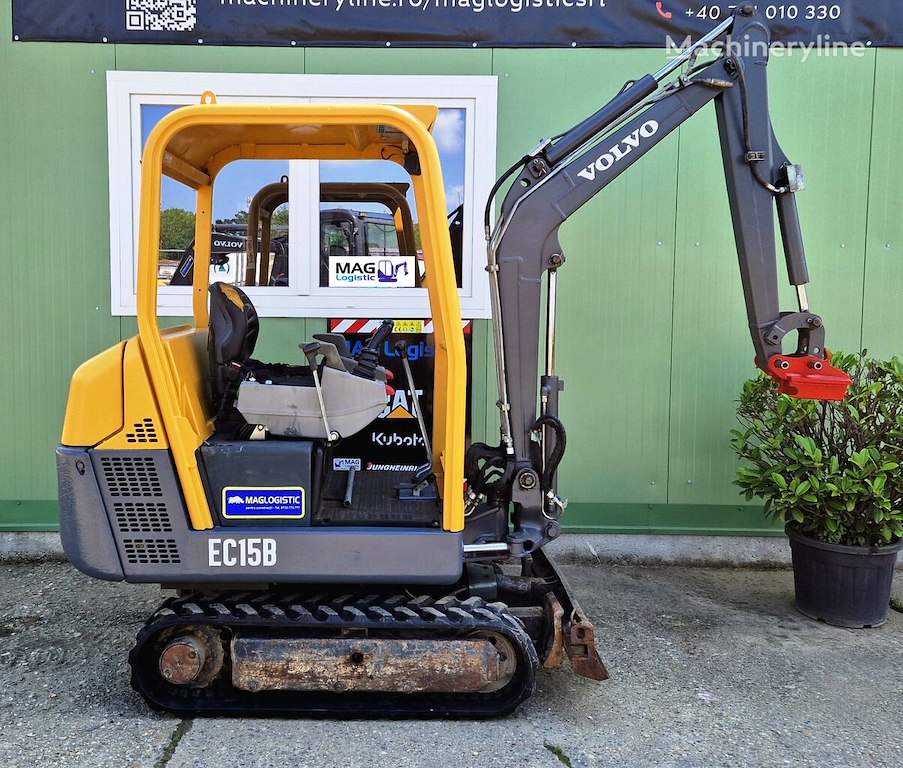 Volvo EC15 mini bager