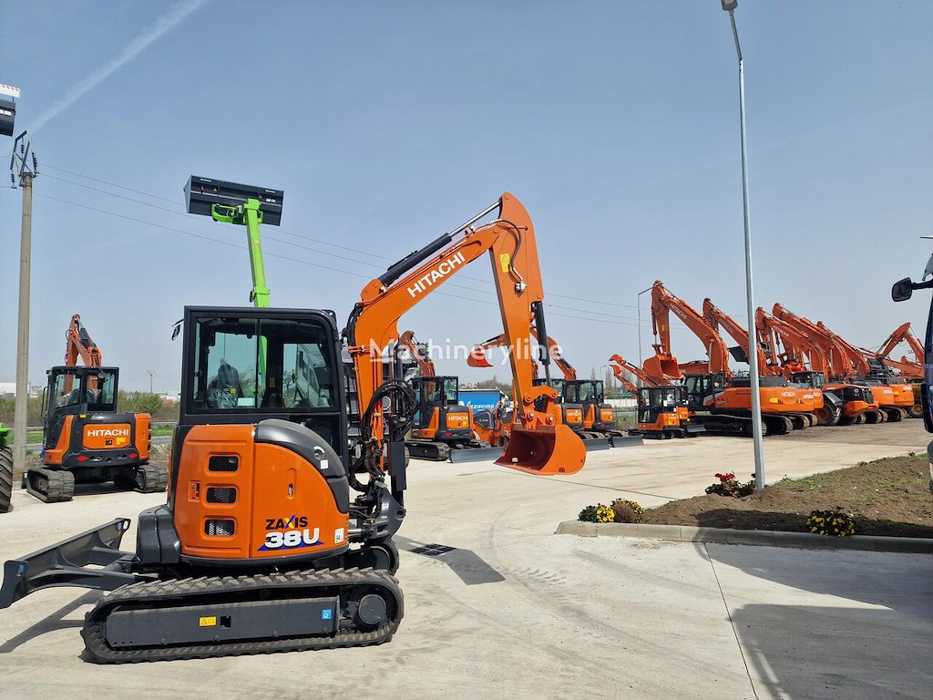 Hitachi ZX38U-6 mini bager