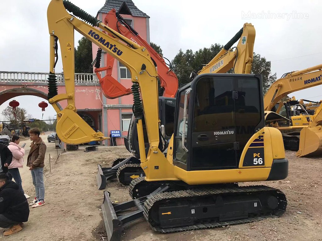 Komatsu PC56 mini bager