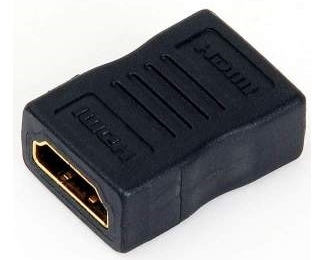 E-GREEN - Adapter HDMI (F) - HDMI (F) crni