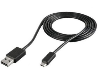 E-GREEN - Kabl 2.0 USB A - USB Micro-B M/M 1m crni
