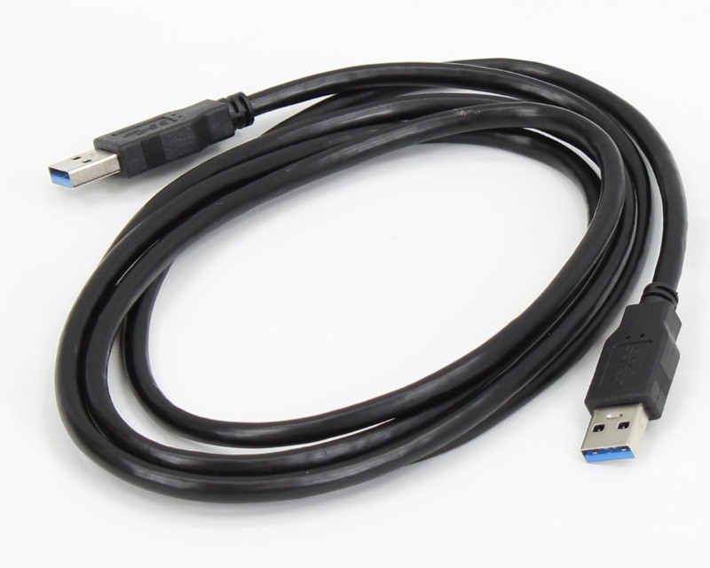 E-GREEN - Kabl 3.0 USB A - USB 3.0 A M/M 1.8m crni
