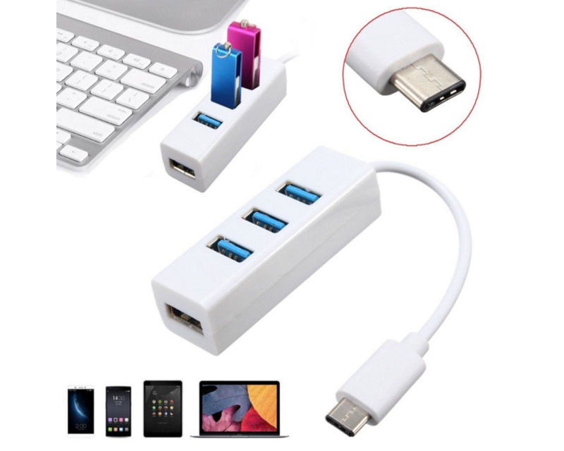 FAST ASIA - USB 3.1 tip C na 4xHUB 3.0