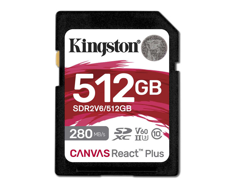 KINGSTON - Memorijska kartica SDR2V6/512GB 512GB SDXC UHS-II 280R/150W U3 V60