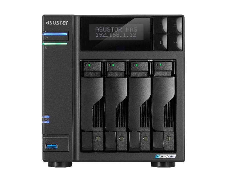 ASUSTOR - NAS Storage Server LOCKERSTOR 4 Gen2 AS6704T