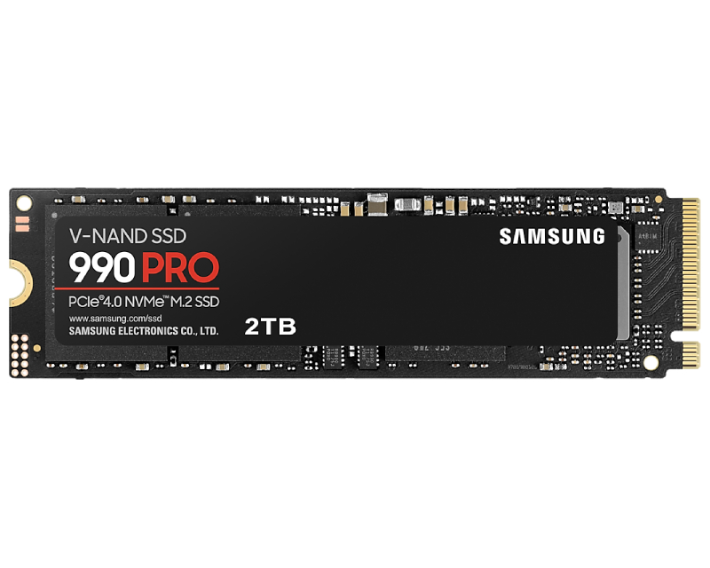 SAMSUNG - 2TB M.2 NVMe MZ-V9P2T0BW 990 Pro Series SSD