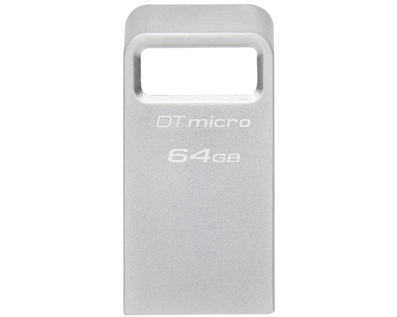 KINGSTON - 64GB DataTraveler Micro USB 3.2 flash DTMC3G2/64GB srebrni