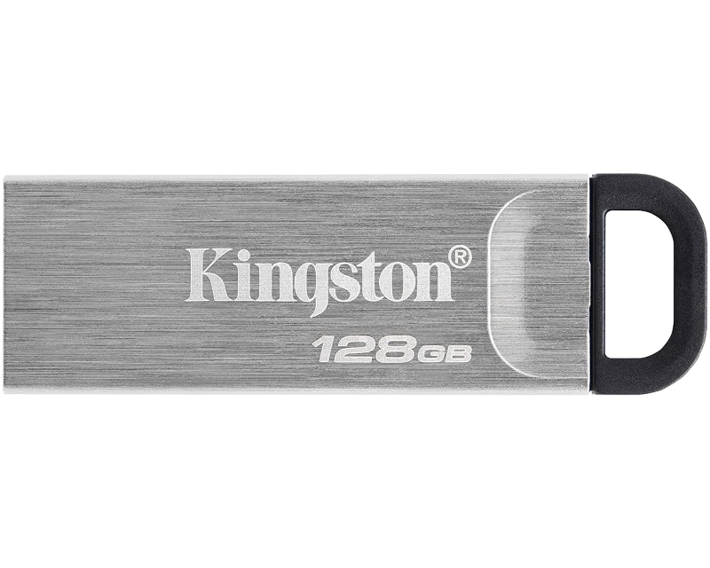 KINGSTON - 128GB DataTraveler Kyson USB 3.2 flash DTKN/128GB sivi