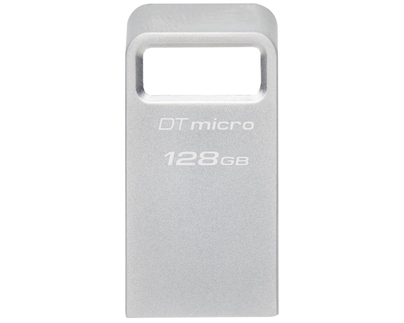 KINGSTON - 128GB DataTraveler Micro USB 3.2 flash DTMC3G2/128GB srebrni