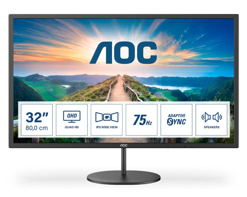 AOC - 31.5" Q32V4 IPS LED monitor