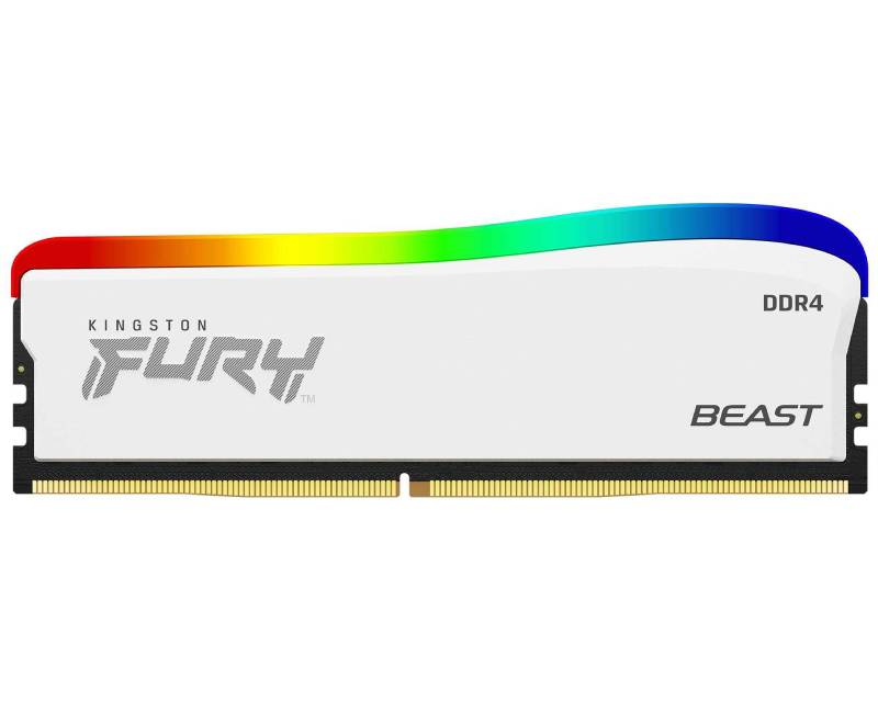 KINGSTON - DIMM DDR4 8GB 3200MT/s KF432C16BWA/8 Fury Beast RGB Special Edition