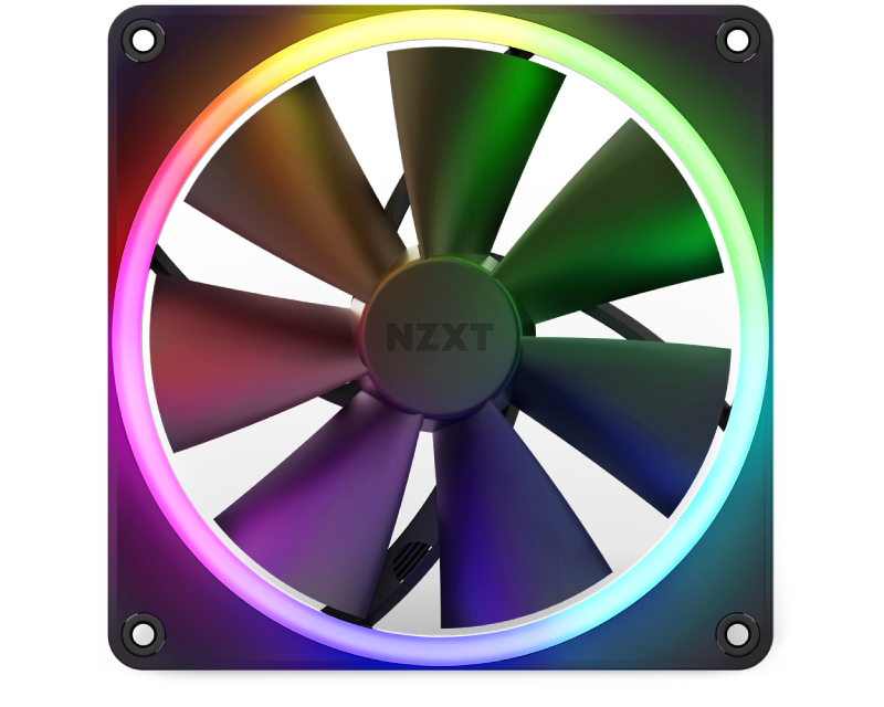 NZXT - F140 RGB 140mm ventilator crni (RF-R14SF-B1)